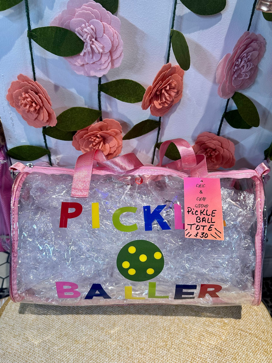 PICKLE BALLER 🏏BAG – CHIC & CHAP GIDDUP