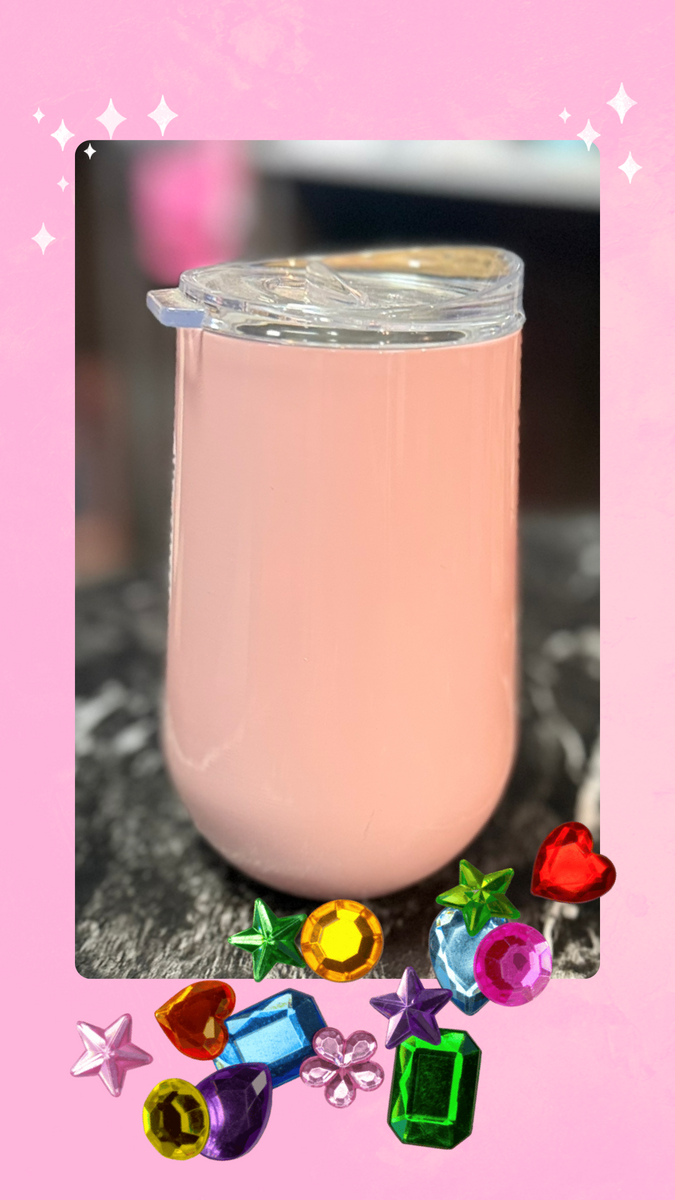 LIGHT PINK TUMBLER – CHIC & CHAP GIDDUP